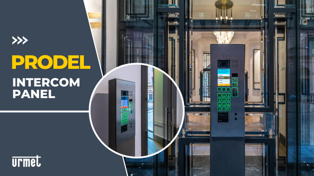 Prodel Intercom Panels - Urmet